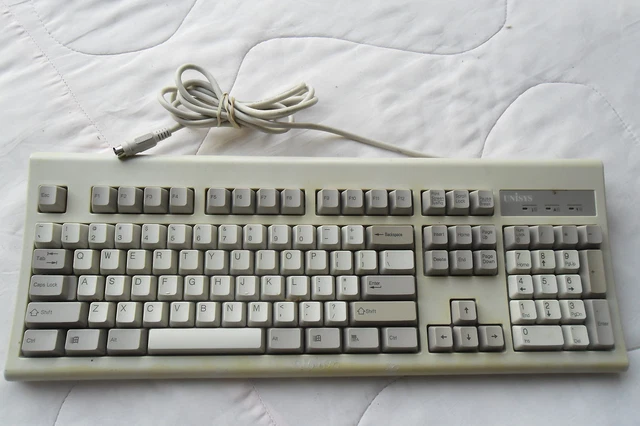 RARE VINTAGE UNISYS Keyboard model KB-6923 £50.05 - PicClick UK
