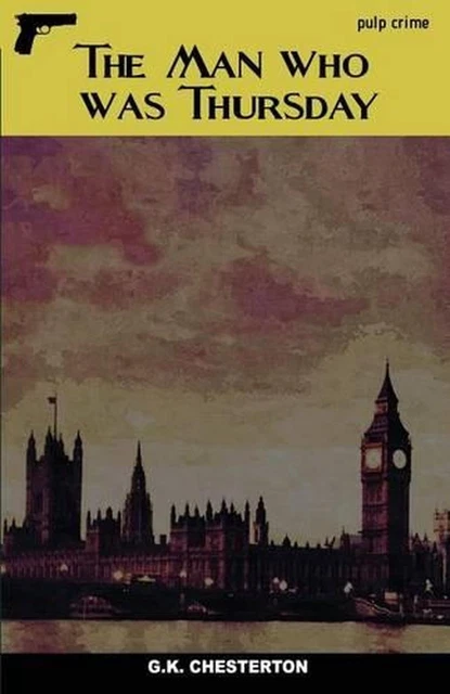 The Man Who Was Thursday Par G K Chesterton Anglais Livre De Poche