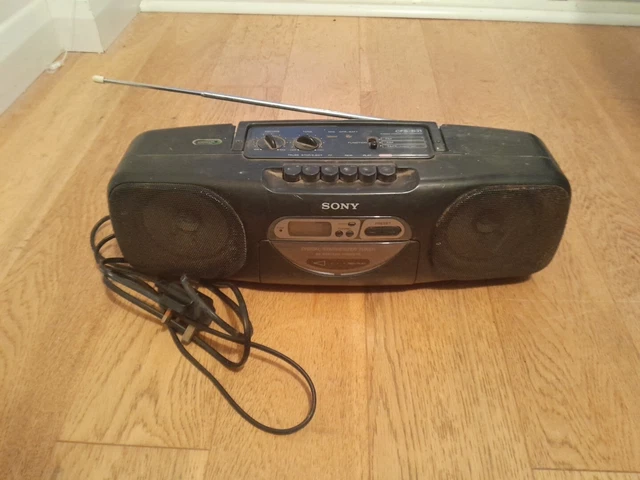 SONY CFS-B31 REGISTRATORE di cassette radio Boombox Maniglia ...