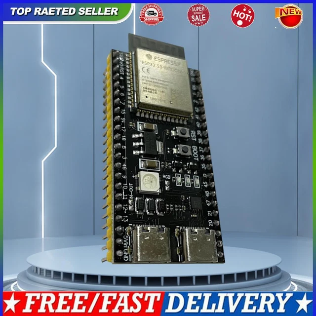 ESP32/ ESP32-S3/ESP32-C3 DEVELOPMENT Board ESP32-S3-DevKitC-1 WiFi+BT BLE Module £9.59 - PicClick UK
