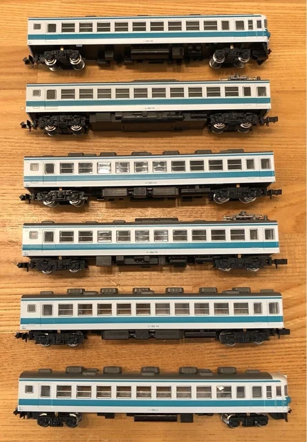 KATO JNR 153 Series Shin-kaisoku Color Low Driver Cast 6 Car Set $271. ...