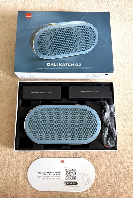 DALI KATCH G2 Portable Bluetooth Wireless Speaker, Boxed & Vgc! £0.11 ...