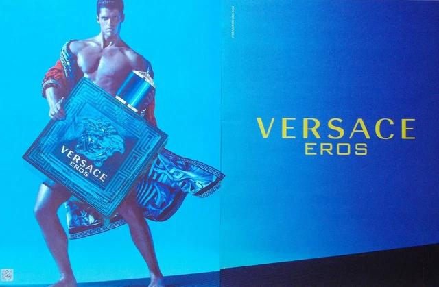 PUBBLICITÀ ADVERTISING ITALIAN Clipping 2014 VERSACE EROS BRIAN ...