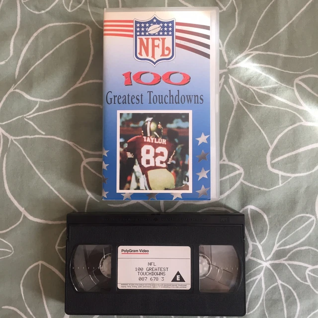 NFL AMERICAN FOOTBALL 100 Greatest Touchdowns 93 VHS *RARE* £10.49 ...