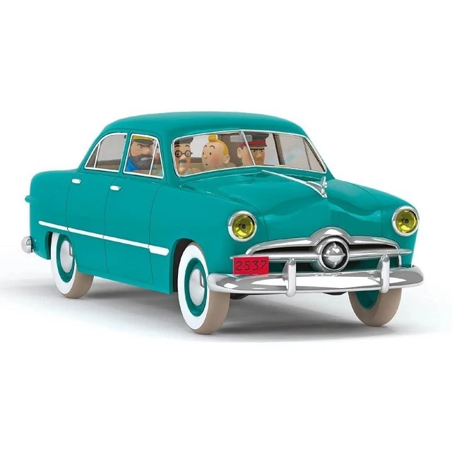 FORD CUSTOM MIT Booklet - Tim und Struppi Auto tintin car Model 1/24 ...