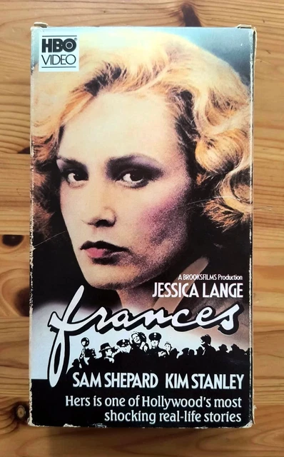 FRANCES / JESSICA Lange, Kim Stanley, Sam Shepard / 1982 VHS £2.72 ...
