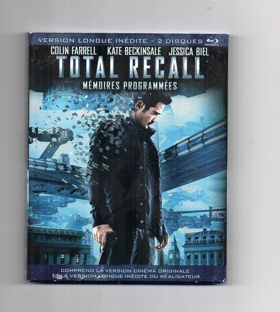 COFFRET BLU-RAY TOTAL RECALL - 2 Disques EUR 2,00 - PicClick FR