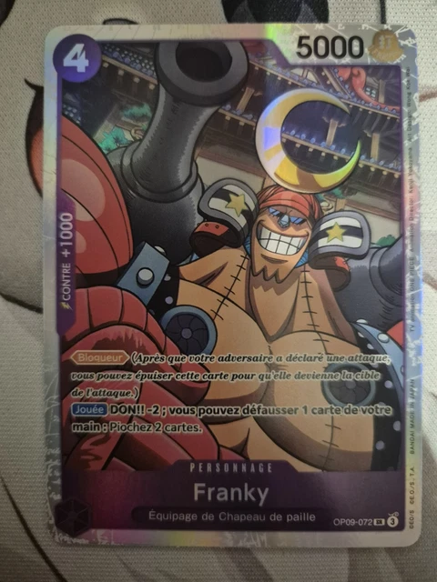 CARTE ONE PIECE Op09-072 Franky Sr Fr EUR 3,00 - PicClick FR