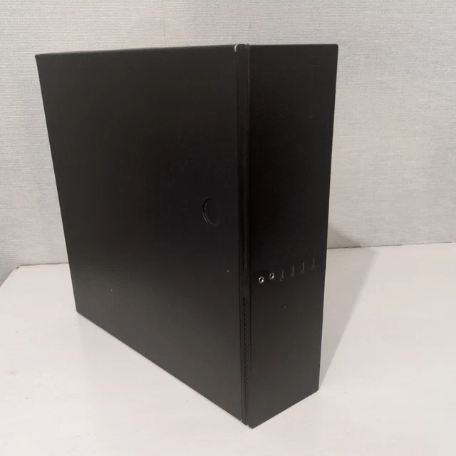 CIT S503 SLIM Micro ATX Desktop Case MATX Black £19.99 - PicClick UK
