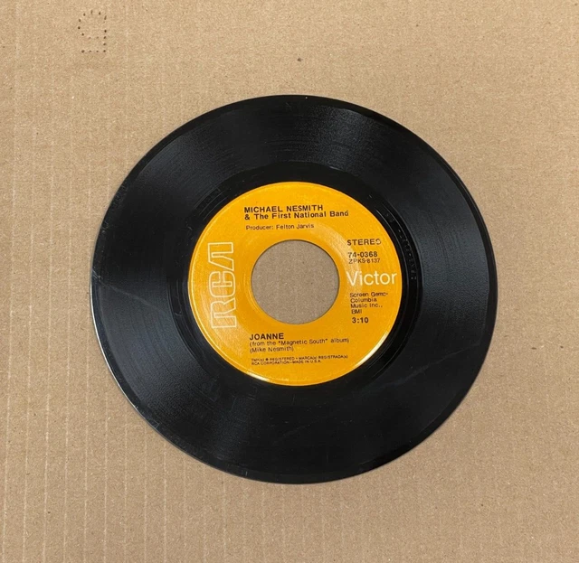MICHAEL NESMITH & The First National Band Joanne/One Rose Rca 45 0368 EUR 8,83 - PicClick FR