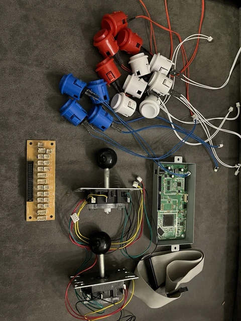 STREET FIGHTER II Arcade1up Capcom processor pcb control board buttons ...