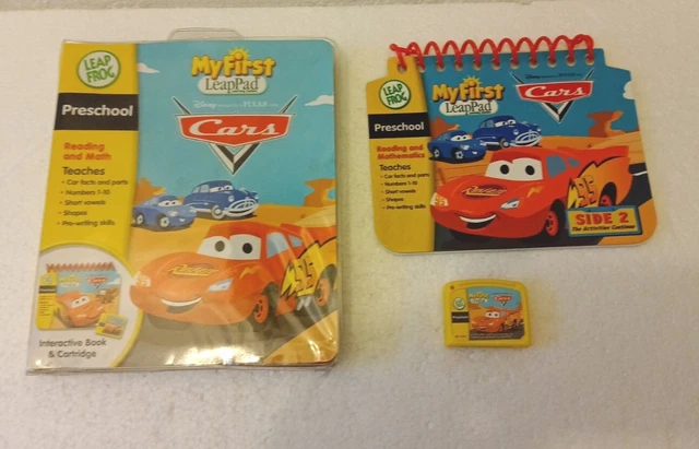 LEAP FROG DISNEY Cars My First LeapPad Interactive Book & Cartridge £6. ...