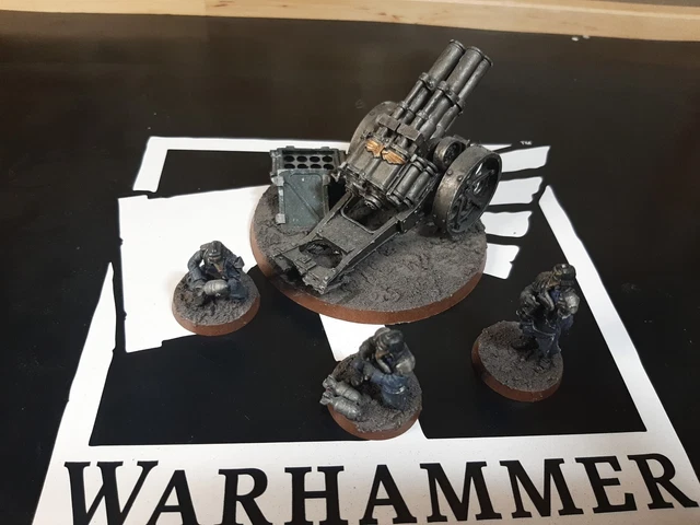 WARHAMMER 40K HEAVY Quad Launcher Death Korps Of Kreig Forgeworld £48. ...