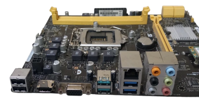 ASUS H110-M/M32CD/DP_MP LGA1151 MICRO ATX DDR4 Mo avec bouclier d'E/S ...