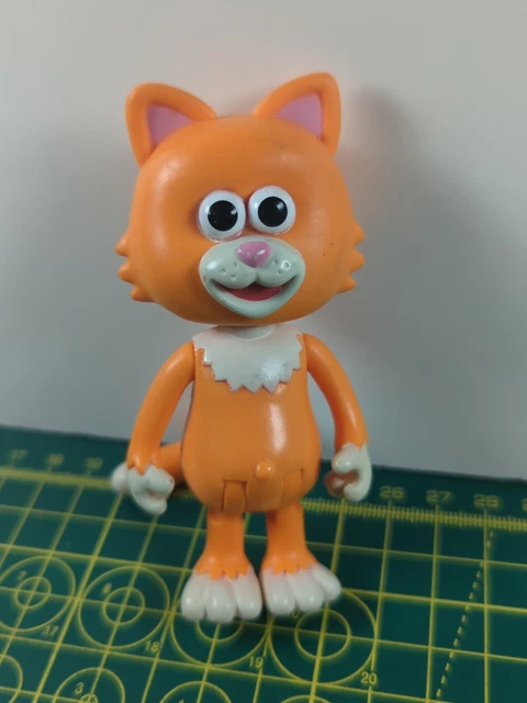 CBEEBIES TIMMY TIME Mittens Cat Poseable Toy Figure Aardman Vivid ...