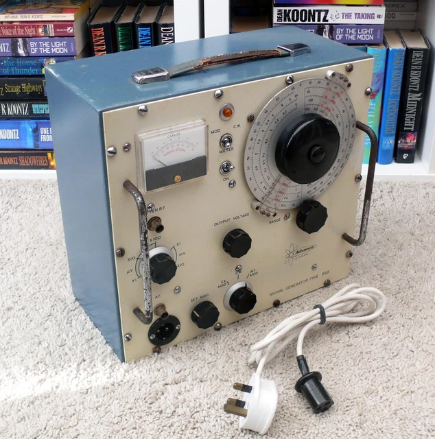 ADVANCE SIGNAL GENERATOR Type B4B ~ With Power Lead £80.00 - PicClick UK
