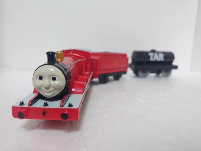 THOMAS & FRIENDS TOMY Plarail Trackmaster Classic James Train Engine ...