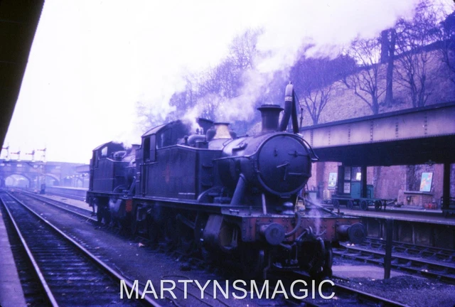 S17-5 ORIGINAL STEAM 35mm Railway Slide 4591-5564 @ Exeter 24-2-1963 £3 ...
