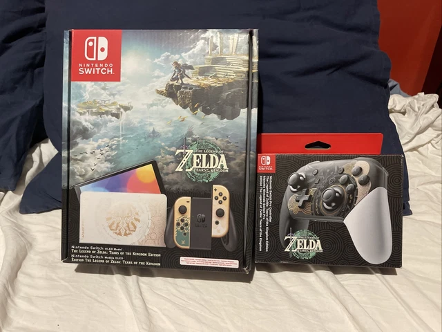 CONSOLE NINTENDO SWITCH OLED Collector Legend Zelda Tears Of The ...