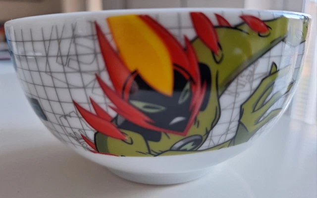 BEN 10 ALIEN Force Cartoon Network Ceramic Cereal Breakfast Bowl / Soup ...