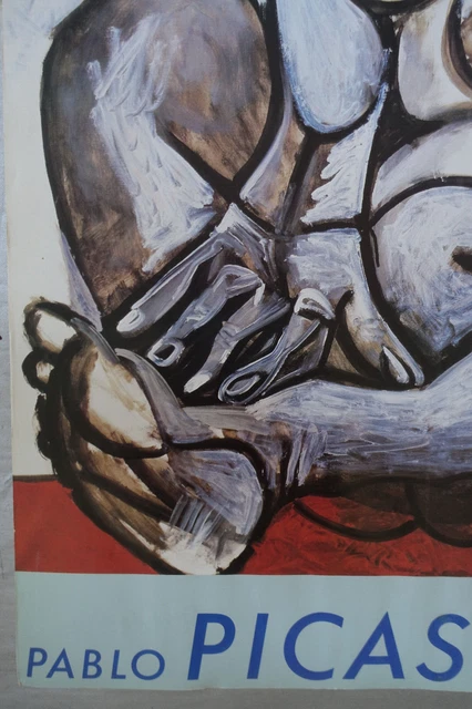 PABLO PICASSO AFFICHE originale centre Pompidou "Femme nue au bonnet turc" $93.56 - PicClick CA