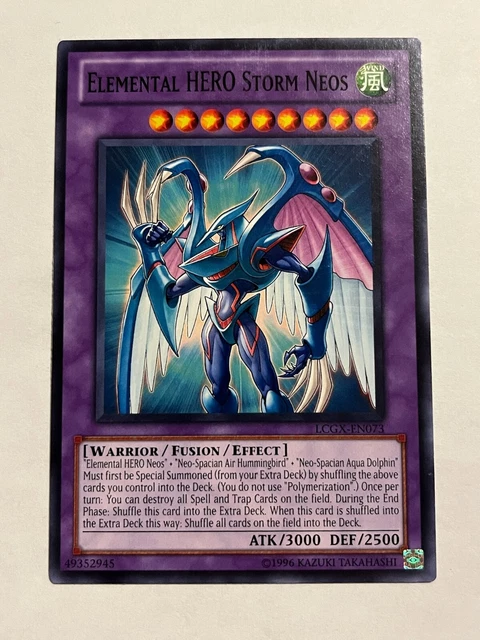 Elemental Hero Storm Neos Lcgx En073 Commun Illimité Yugioh Eur 547 Picclick Fr