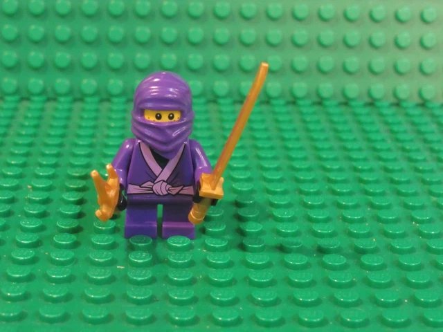 LEGO NINJAGO LIL' Nelson viola Ninja MINIFIGURE set 70589 minifig LN89 ...