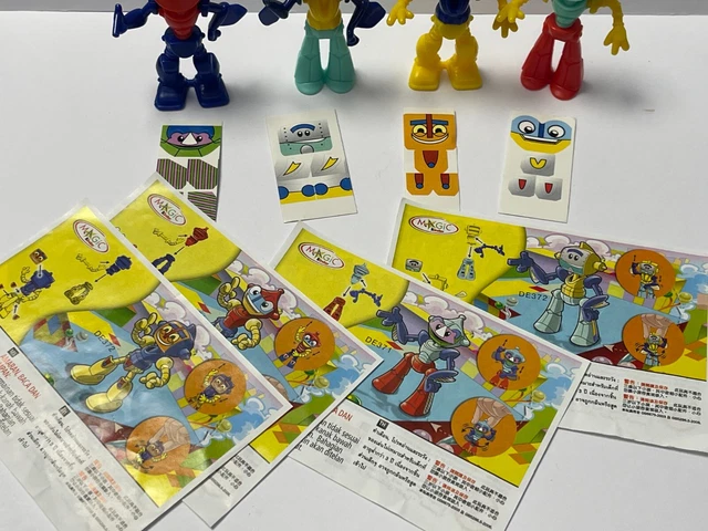 VINTAGE KINDER SURPRISE Full Set Robots Mechs Arabia 2011 With Bpz £7. ...