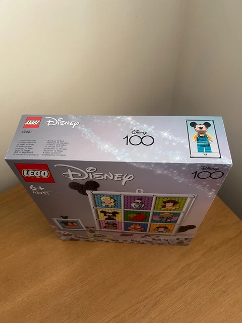 LEGO DISNEY: 100 Years of Disney Animation Icons (43221) New & Sealed £ ...