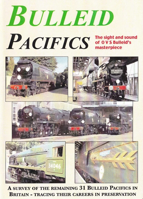 BULLEID PACIFICS DVD: OVS Tangmere Worgret DB-Shenker Class 66 34092 ...