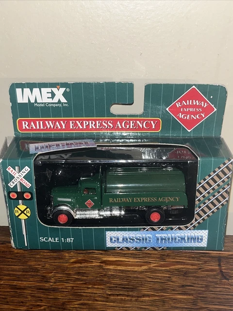 IMEX HO 1:87 Scale Railway Express Agency 1950 Ford Box Van EUR 8,26 ...