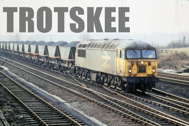 35MM SLIDE BR British Railway Diesel Loco Class 56 56093 Burton Salmon ...