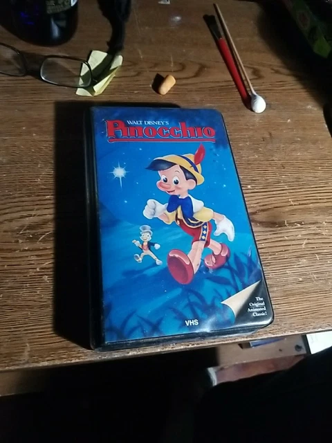WALT DISNEY'S PINOCCHIO Vintage VHS Movie Animated Classic 1985 £14.26 ...