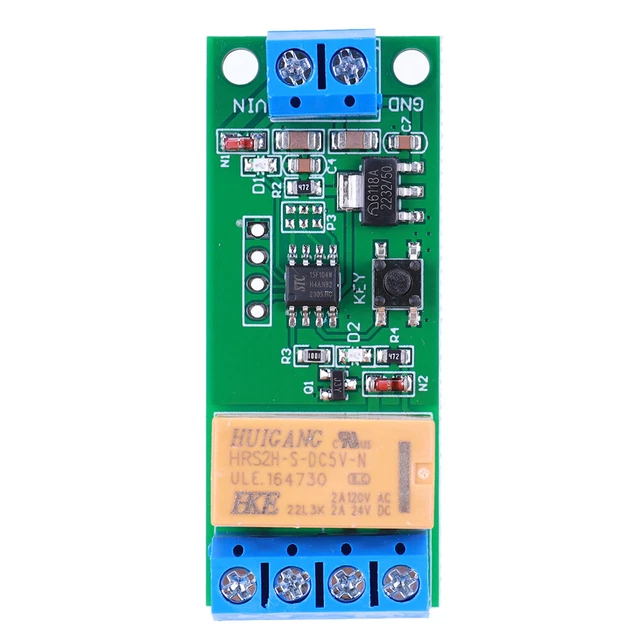 DC 5V/6V/9V/12V MOTOR Reverse Polarity Module Time Adjustable Delay ...
