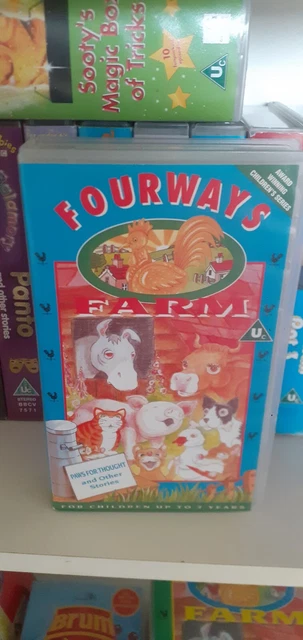 FOURWAYS FARM PAWS For Thought & Other Stories Rare UK VHS Release 1995 ...