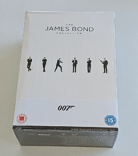 JAMES BOND 007 - 24 Film Movie DVD Collection (24 Disc DVD Box Set) New ...