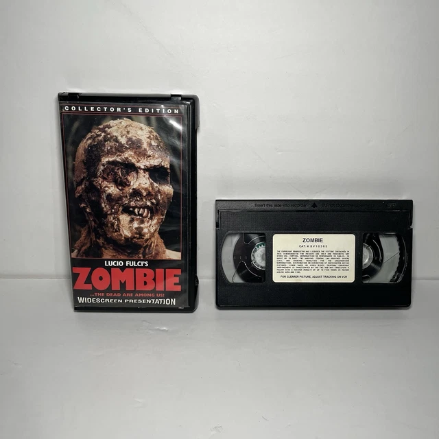 VINTAGE VHS LUCIO Fulci’s Zombie Widescreen Collector’s Edition £27.79 ...