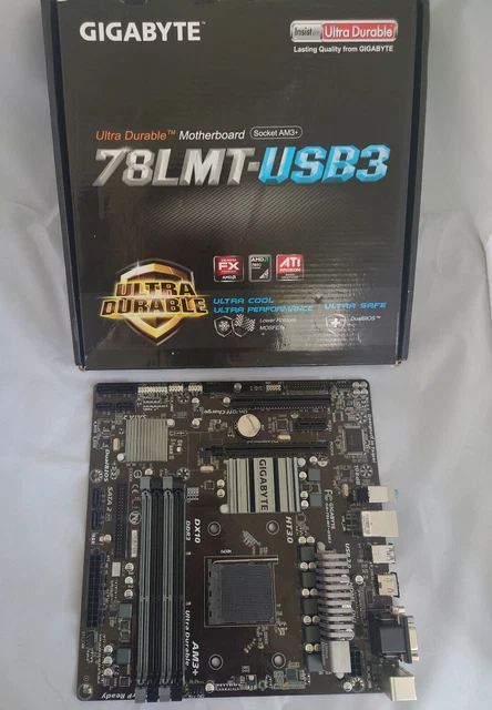 GIGABYTE GA-78LMT-USB3 AMD Socket AM3+ DDR3 Motherboard UNTESTED £26.99 ...