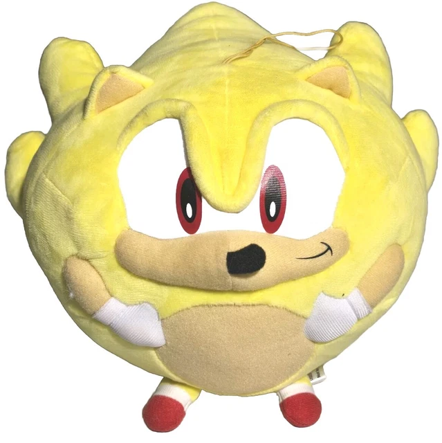 SONIC THE HEDGEHOG Super Sonic 9" Ball Plush Doll Sega Licensed £17.89 ...