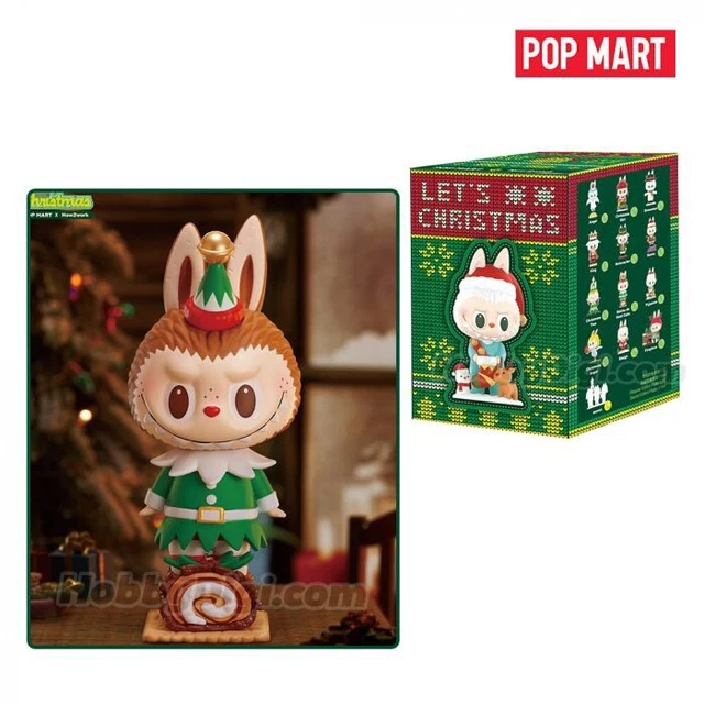 POP MART LABUBU Zimomo Blind Box Let’s Christmas Niche De Noel Cake ...