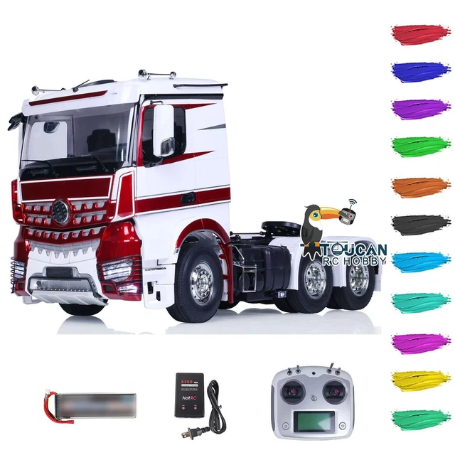 1/14 RC TRACTOR Truck 6x4 3363 Ready to Run Remote Control Car Model ...