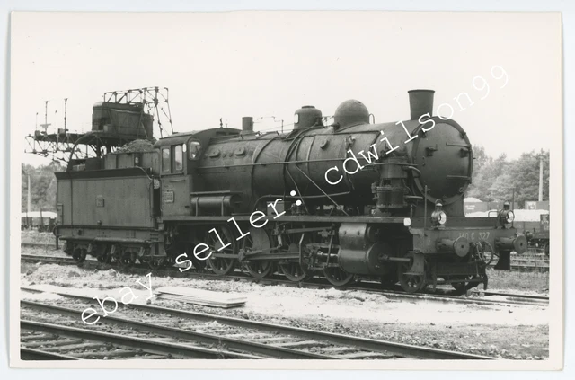 FRENCH RAILWAY PHOTO - SNCF No. 140.C.327 at Acheres Shed 1963 - Lot ...