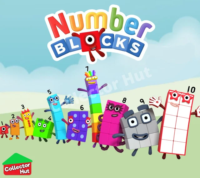 NUMBERBLOCKS FRIENDS FIGURE 1 - 30 Packs Educational Mathematics Toys ...