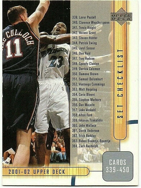2001-02 UPPER DECK Authentics Michael Jordan Wizards Nba Basketball ...