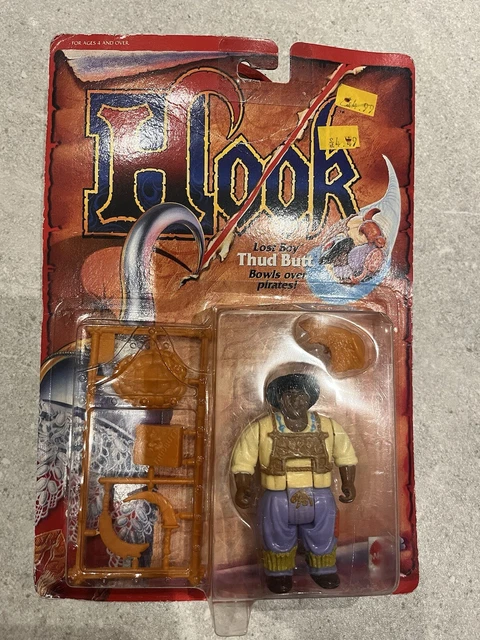VINTAGE MATTEL 1991 Hook Lost Boy Thud Butt Action Figure MOSC Rare £57 ...
