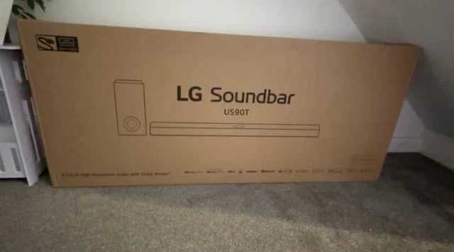 LG US90TY DOLBY Atmos Premium 5.1.3 Soundbar & Subwoofer Brand New ...