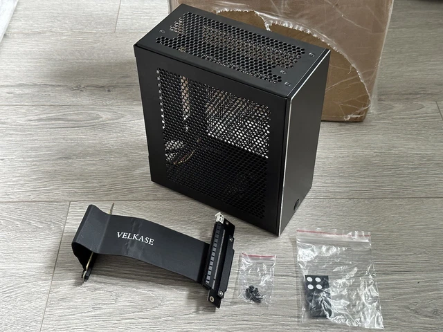 VELKASE VELKA 3 VK-3 Mini-ITX Computer Case With PCIe Riser Cable £119. ...