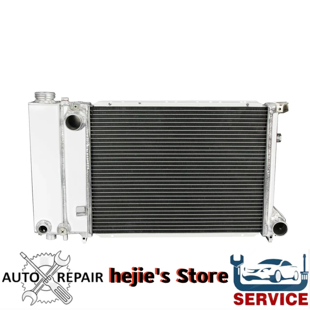 45MM ALUMINIUM ALLOY RADIATOR RAD FOR BMW 3 5 SERIES E30 E36 E34 318i ...