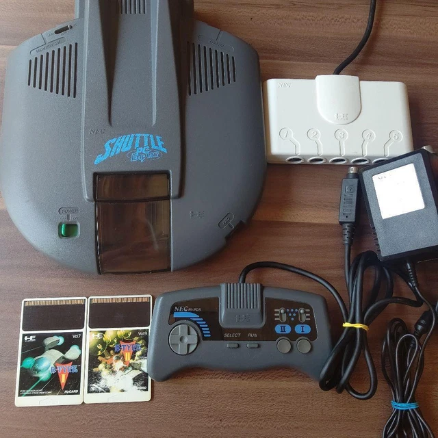 NEC PC ENGINE Shuttle PI-TG2 Console System NTSC-J with 2 Games,Multi ...