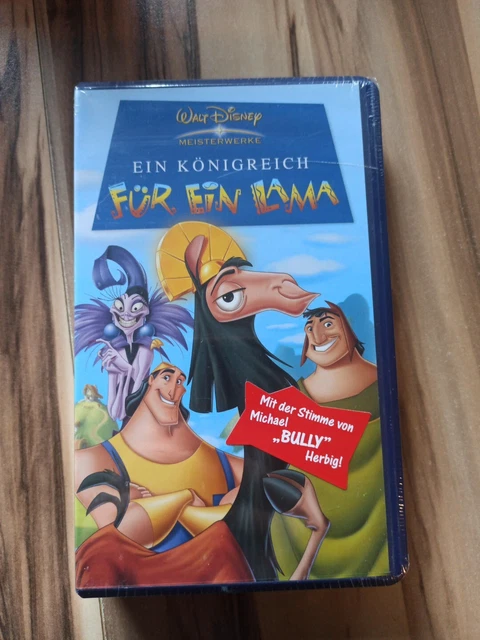 EIN KÖNIGREICH FÜR ein Lama VHS | Walt Disney Meisterwerke | NEU In Folie EUR 13,90 - PicClick DE
